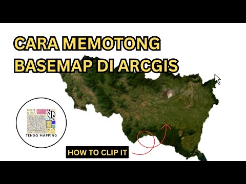 Cara Memotong Basemap di ArcGIS - YouTube