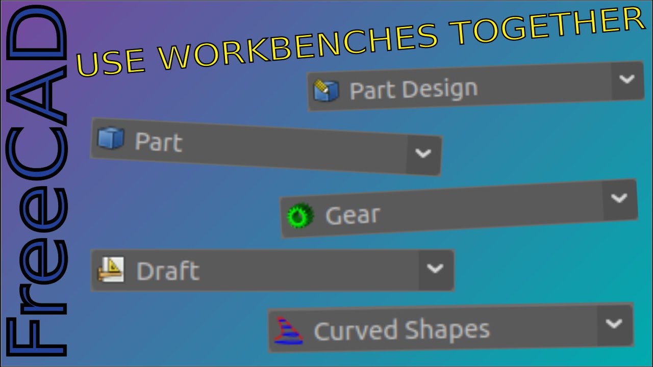 FreeCAD - How Do the Workbenches Work Together? |JOKO ENGINEERING ...