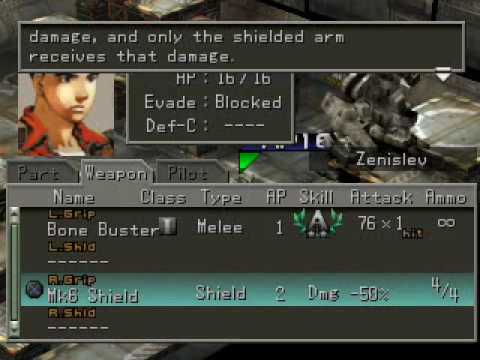 Front Mission 3 - Weapons Tutorial - YouTube