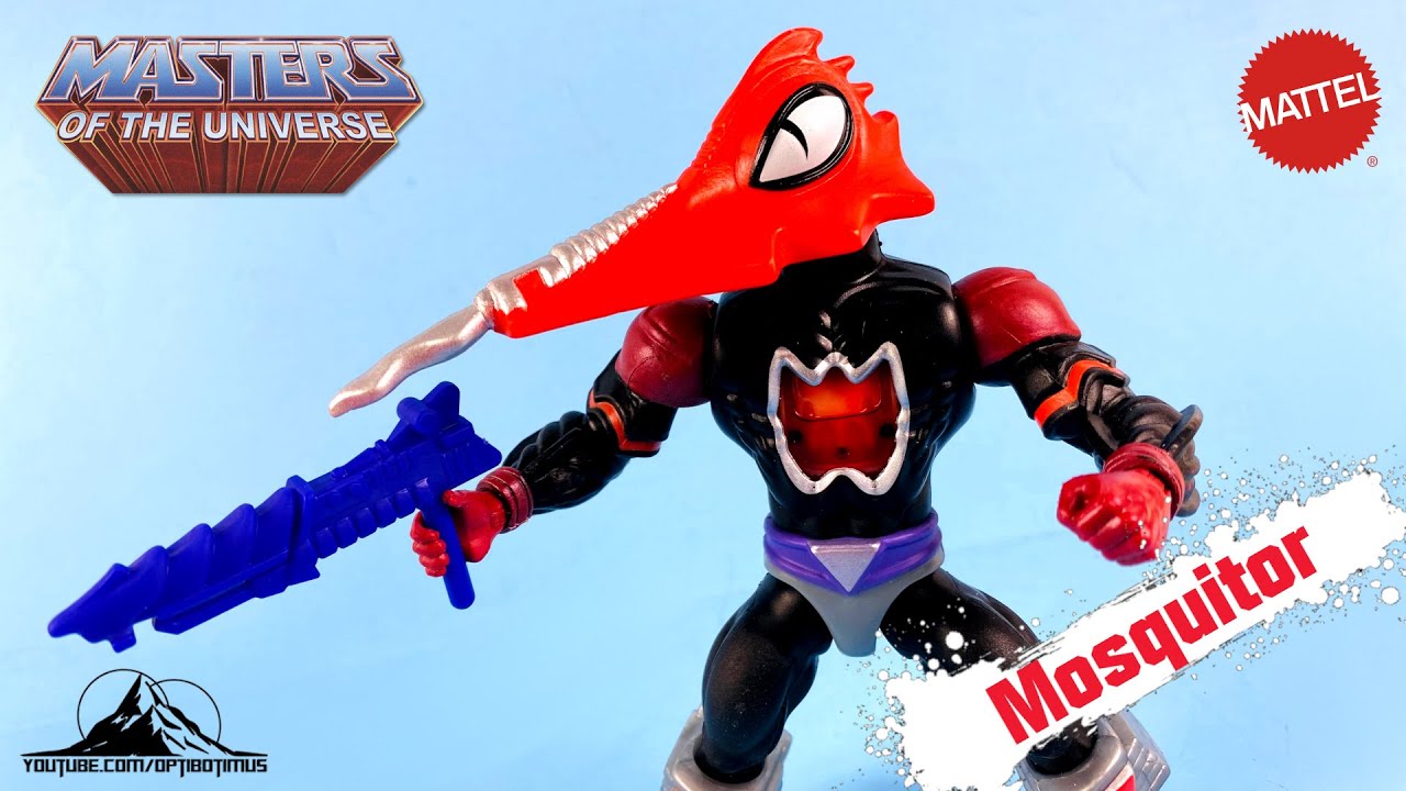 Mattel Masters of the Universe Origins MOSQUITOR Video Review - YouTube