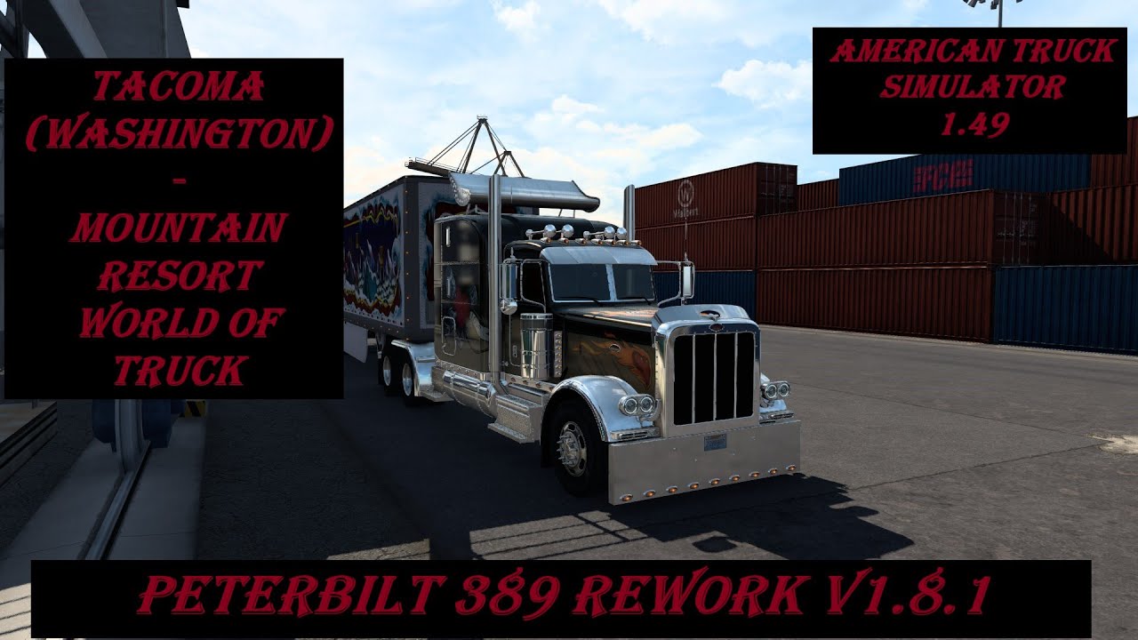 ATS (1.49). Mission World Of Truck: Christmas Winterland event ...