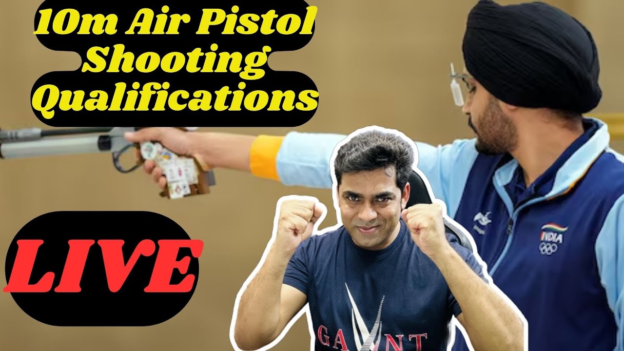 Paris Olympics 2024 live : 10m Air Pistol Shooting Qualifications ...