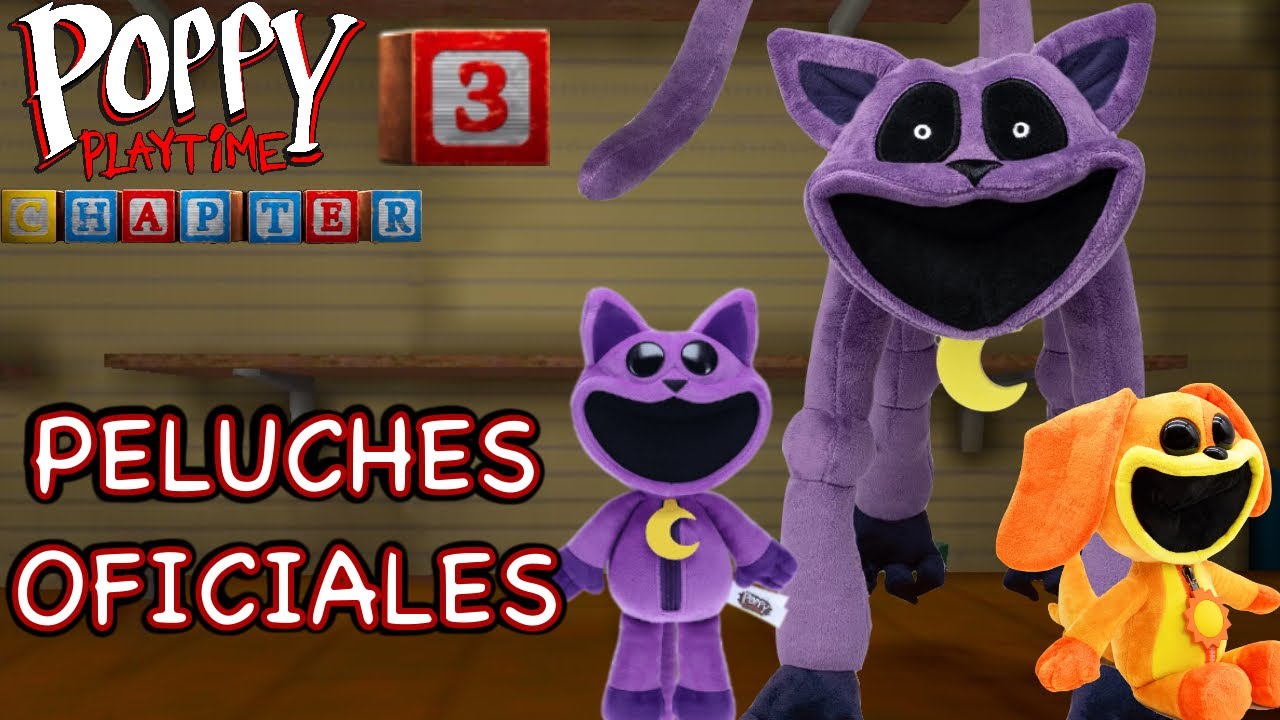 PELUCHES OFICIALES DEL 2024 | POPPY PLAYTIME CHAPTER 3 - YouTube