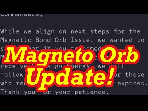 Magneto Orb Update From Scope! COMPENSATION FOR AFFECTED | Marvel ...