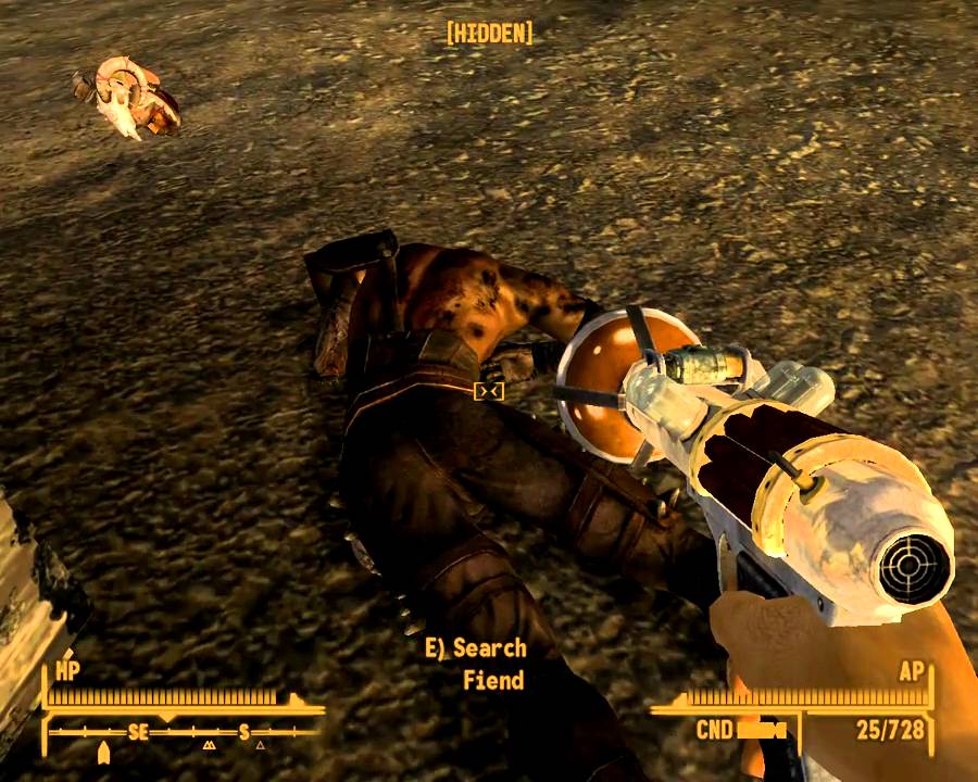 fallout new vegas SeconD pulse gun found on Fiend - YouTube