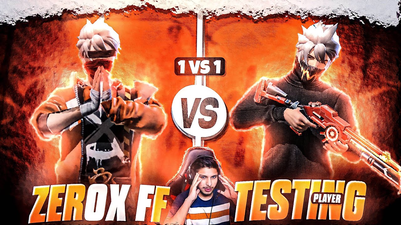 Zerox FF🥷🏻 Vs Testing Player👤 ||@NonstopGaming_ Live Gameplay😱 - YouTube