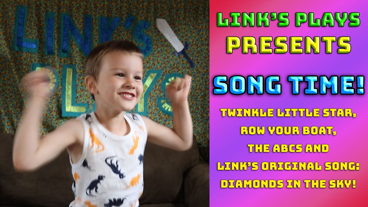 Quarantine Cuteness: Cute Kid Link Sings Nursery Rhymes! | Links Plays ...