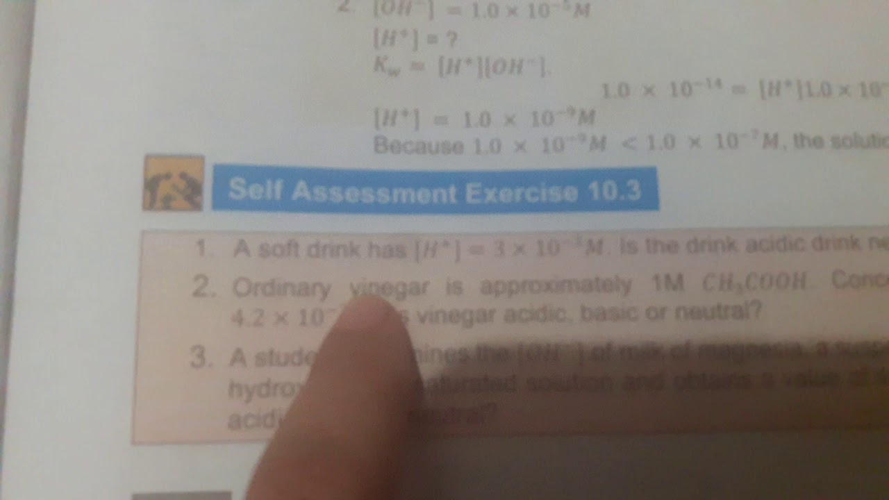 class 10 chemistry chapter 10 self assessment 10.3 part 1;2 ;3(2) - YouTube