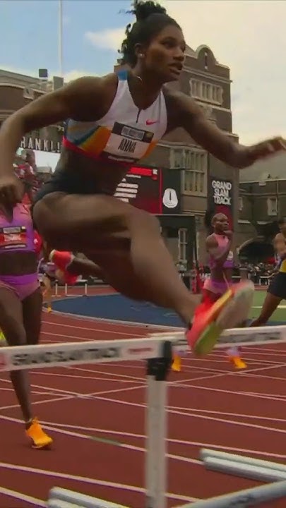 Womens 400m Hurdles Grand Slam Philly #hurdles - YouTube