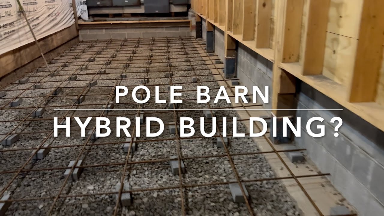 CHECK OUT THIS STRANG FRAMING DETAIL. POLE BARN??? - YouTube