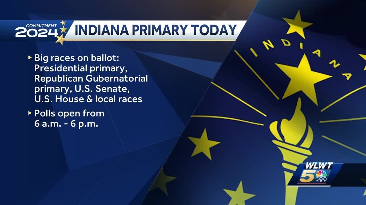 Indiana primary happening Tuesday: what's on the ballot - YouTube