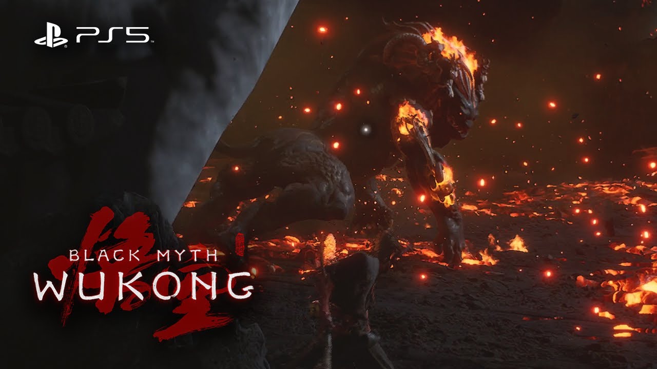 Bishui Golden Eyed Beast Secret Boss | Black Myth: Wukong - Fight PS5 ...