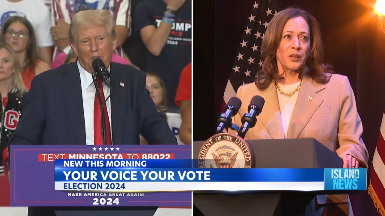 Less than 100 days to go: Harris and Trump energize Presidential ...