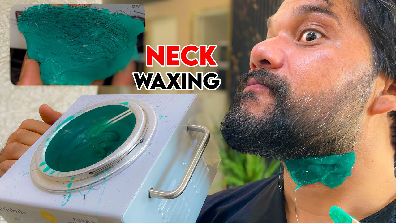 Neck Beard Waxing Tutorial: Quick, Clean Neckline Fix - YouTube