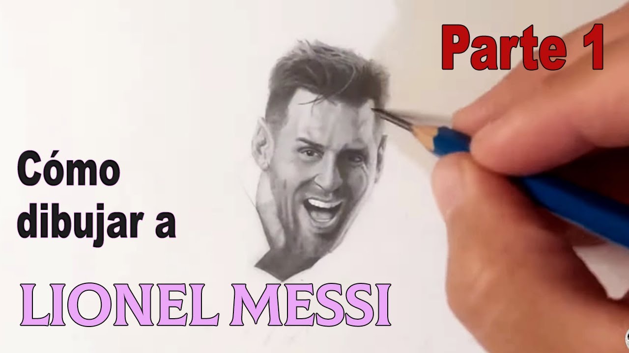 🔴 Dibujando a LIONEL MESSI 🇦🇷 en el Inter Miami en TIEMPO REAL / Parte ...