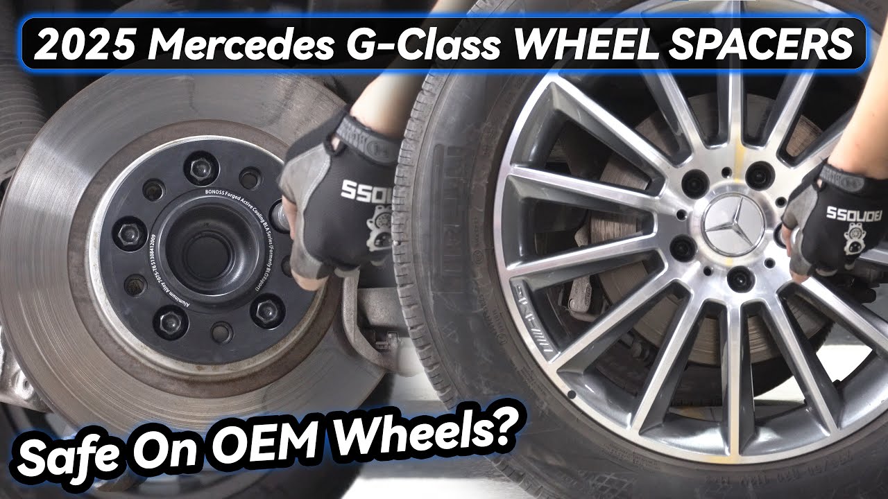 2025 Mercedes-Benz G-Class Wheel Spacers Safe on OEM Wheels? - BONOSS ...