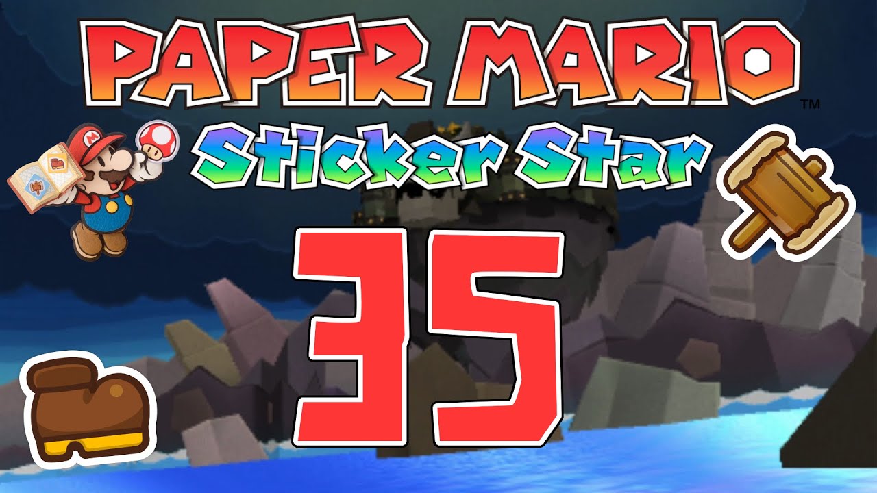 PAPER MARIO STICKER STAR [Part 35] | NINTENDO 3DS | 100% | W 6-1 ...