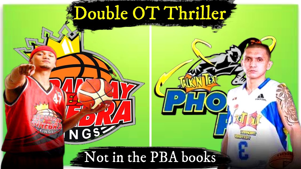 GINEBRA VS TALK N TEXT | Epic Double OT Game Controversy - YouTube