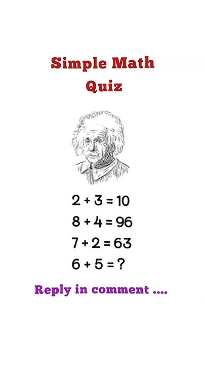 Simple Math Quiz #maths #shorts #education #viralvideo - YouTube