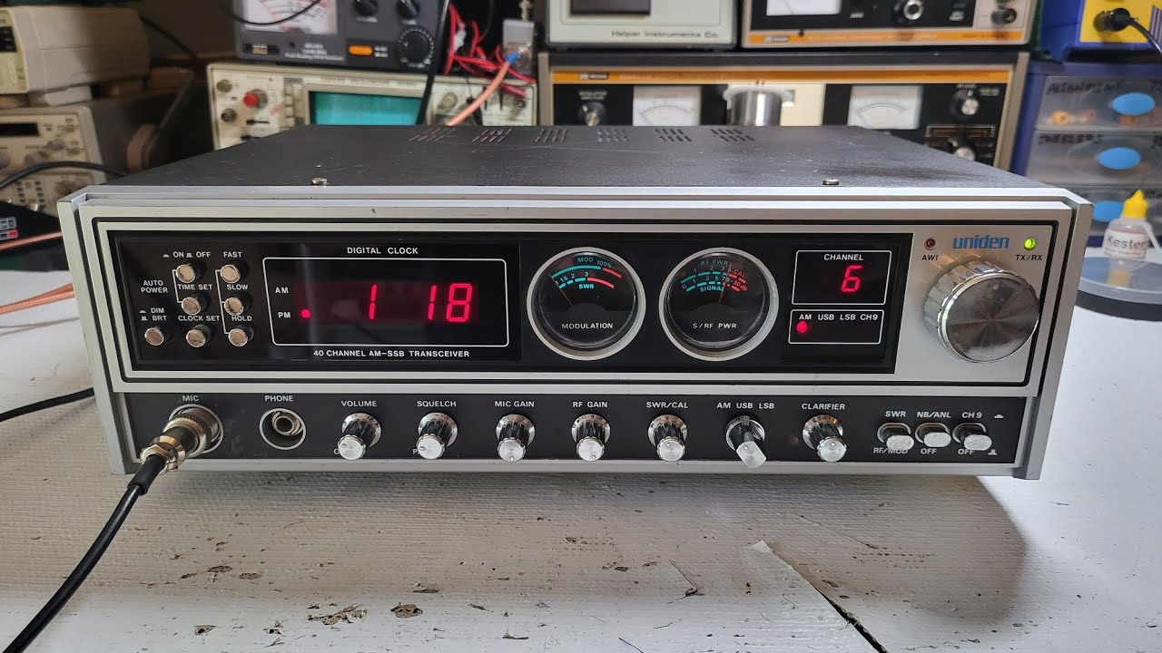 Uniden Madison. Making one good radio out of two - YouTube