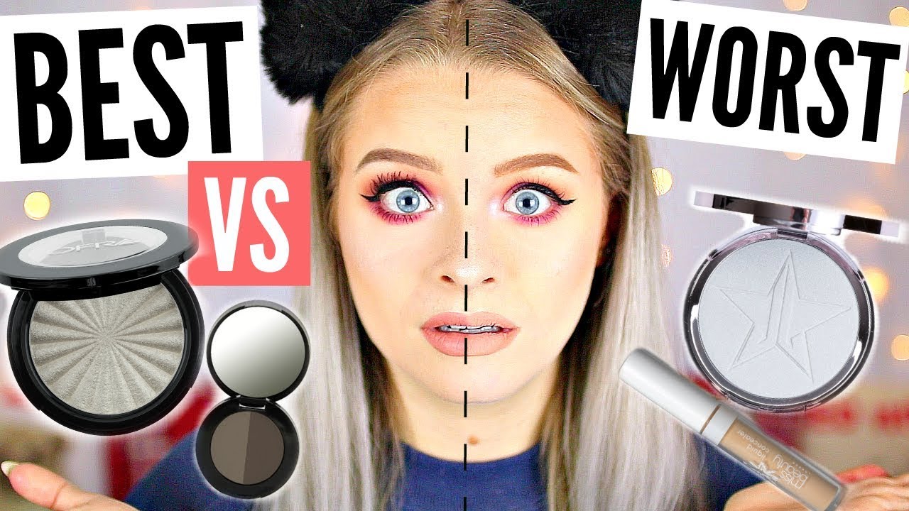 BEST VS WORST MAKEUP OF 2017 | sophdoesnails - YouTube