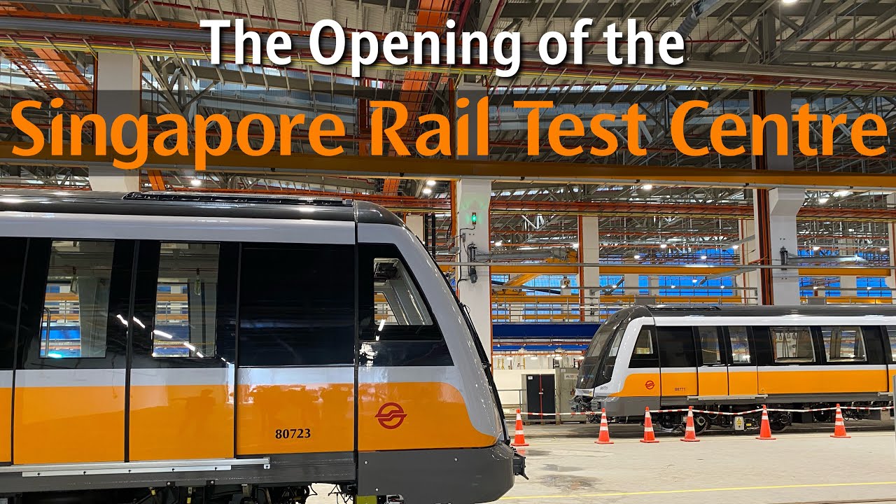 South East Asia’s First Rail Test Centre is now Open! (Singapore Rail ...
