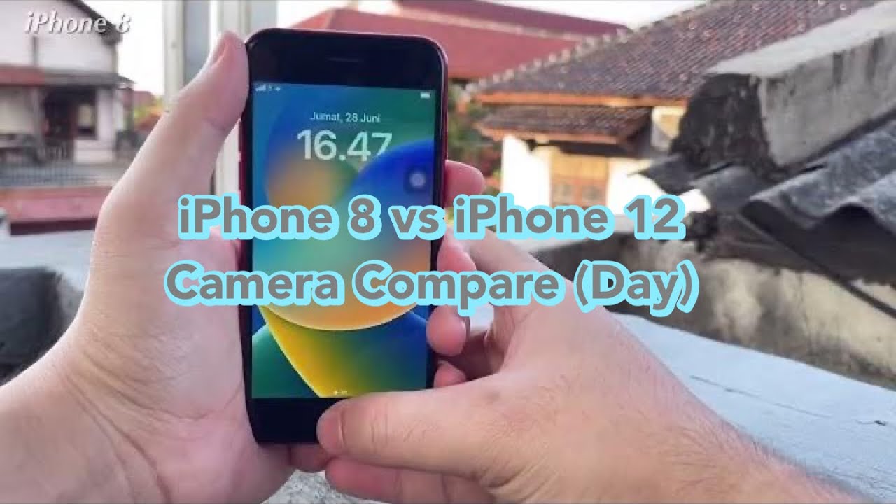 iPhone 8 vs iPhone 12 Camera Comparison (Day) - YouTube