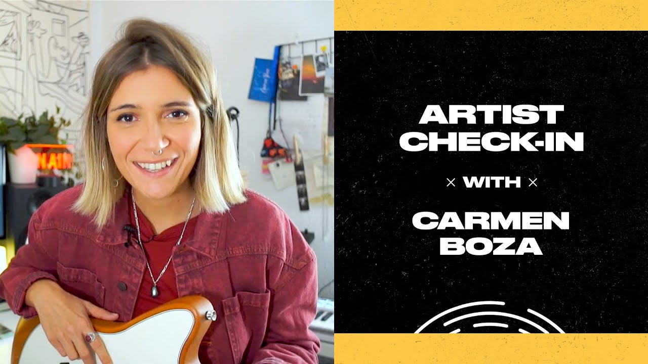 Carmen Boza Performs "Suave" | Fender Artist Check-In | Fender - YouTube