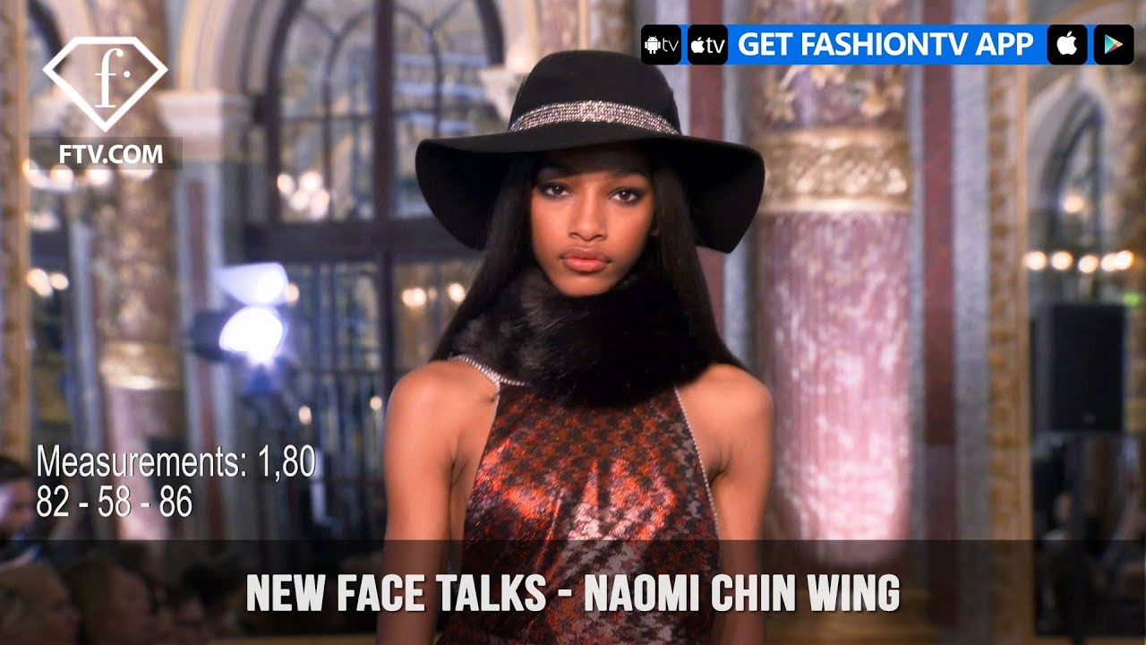 Naomi Chin Wing New Face Model Talks Fall/Winter 2018-19 | FashionTV ...