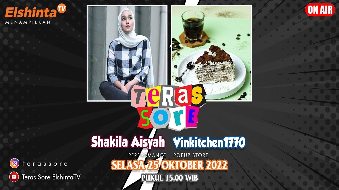 TERAS SORE - Shakila Aisyah & Vinkitchen1770 - YouTube