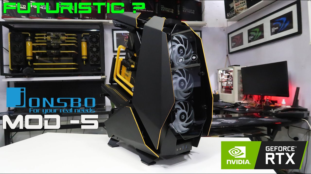 Futuristic Desktop Computer