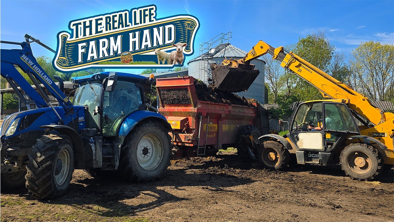 "Muck Spreading With The Teagle Titan 9!" | The Real Life Farm Hand ...