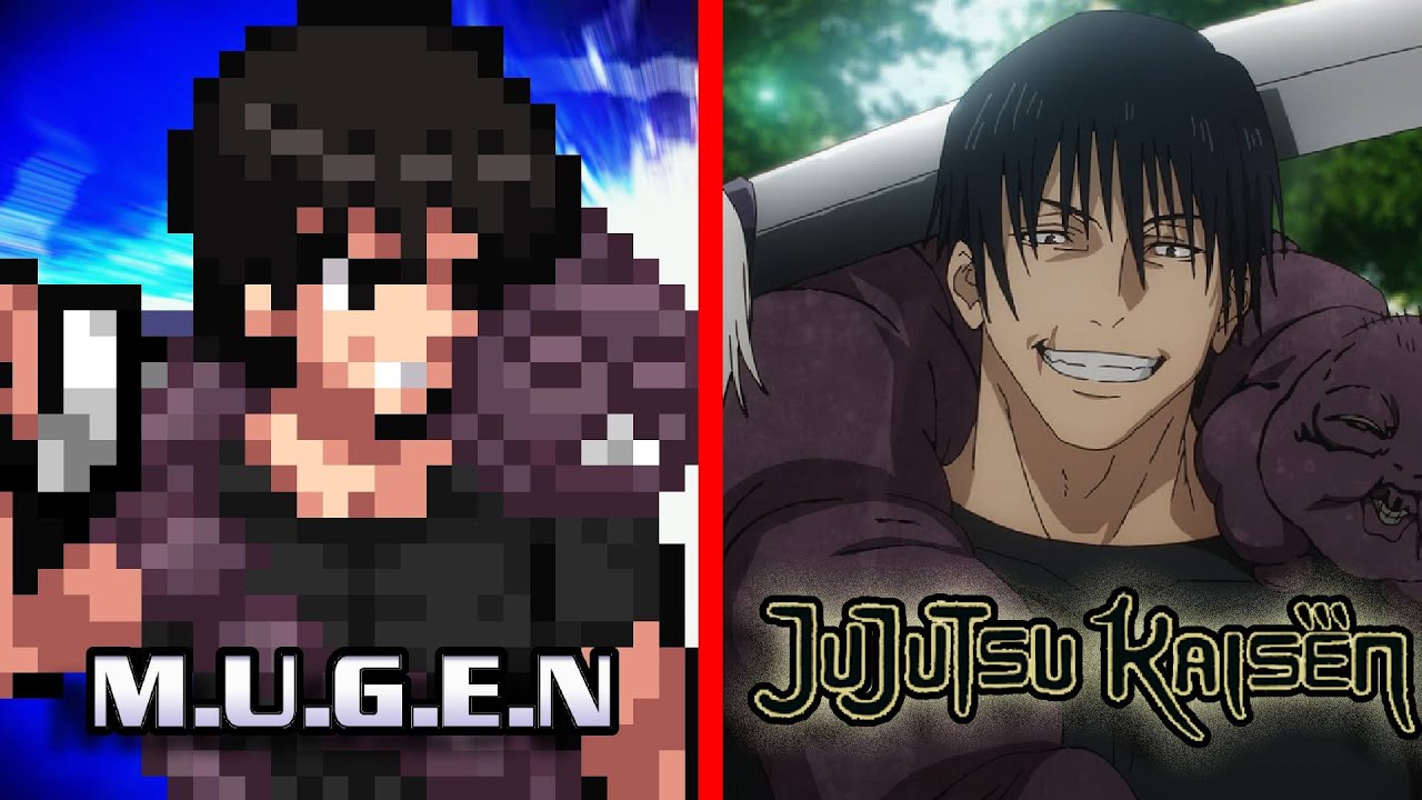JUJUTSU KAISEN VS MUGEN | TOJI Special Moves Comparison - YouTube
