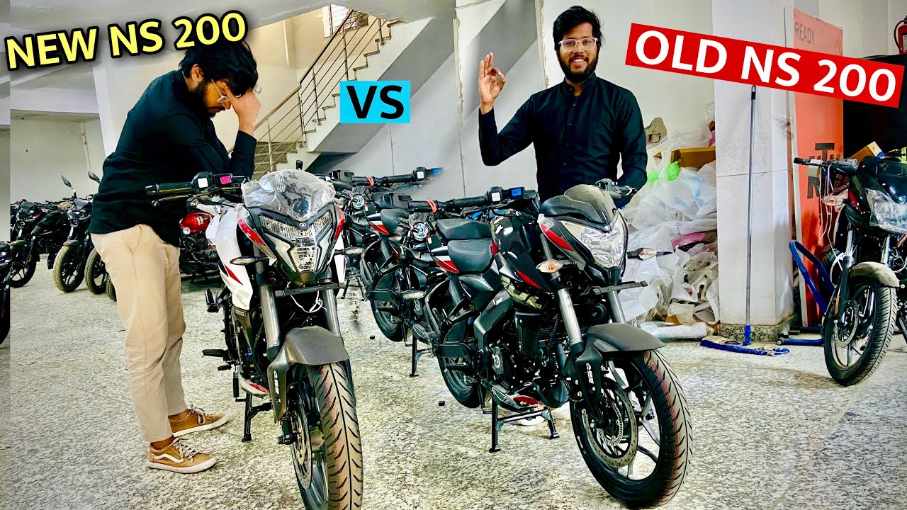 2024 BAJAJ PULSAR NS 200 vs OLD NS 200 DETAILED COMPARISON - YouTube
