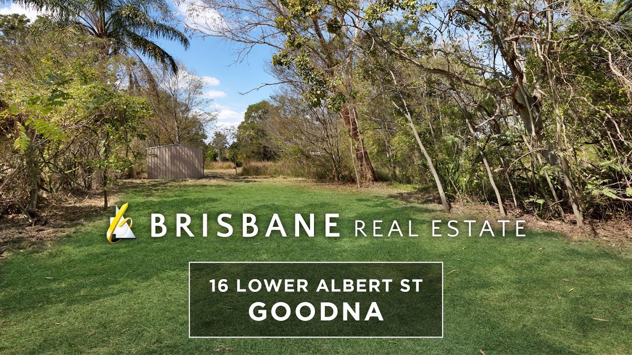 Brisbane Real Estate - 16 Lower Albert Street | Goodna - YouTube