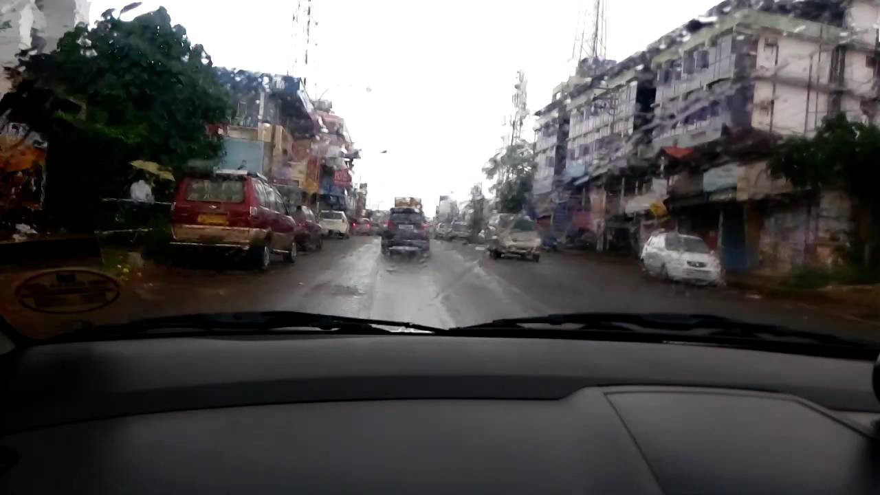Edappal Town during Monsoon ... - YouTube