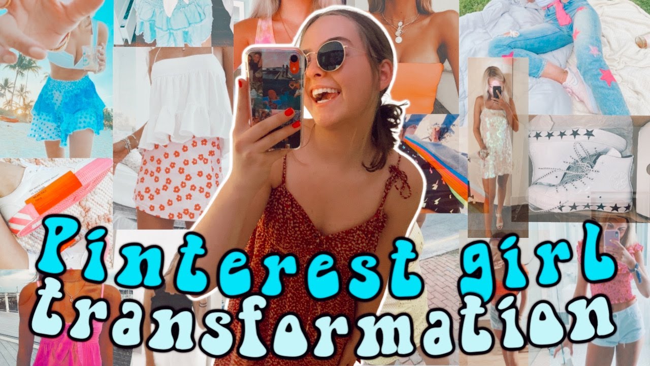 turning myself into the ideal pinterest girl - YouTube