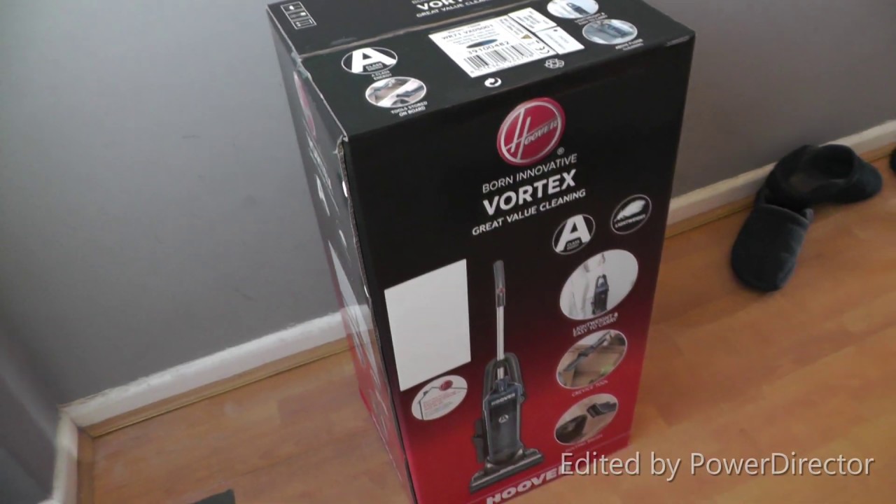 Unboxing & quick test of our new Hoover WR71 VX05001 Vortex Bagless ...