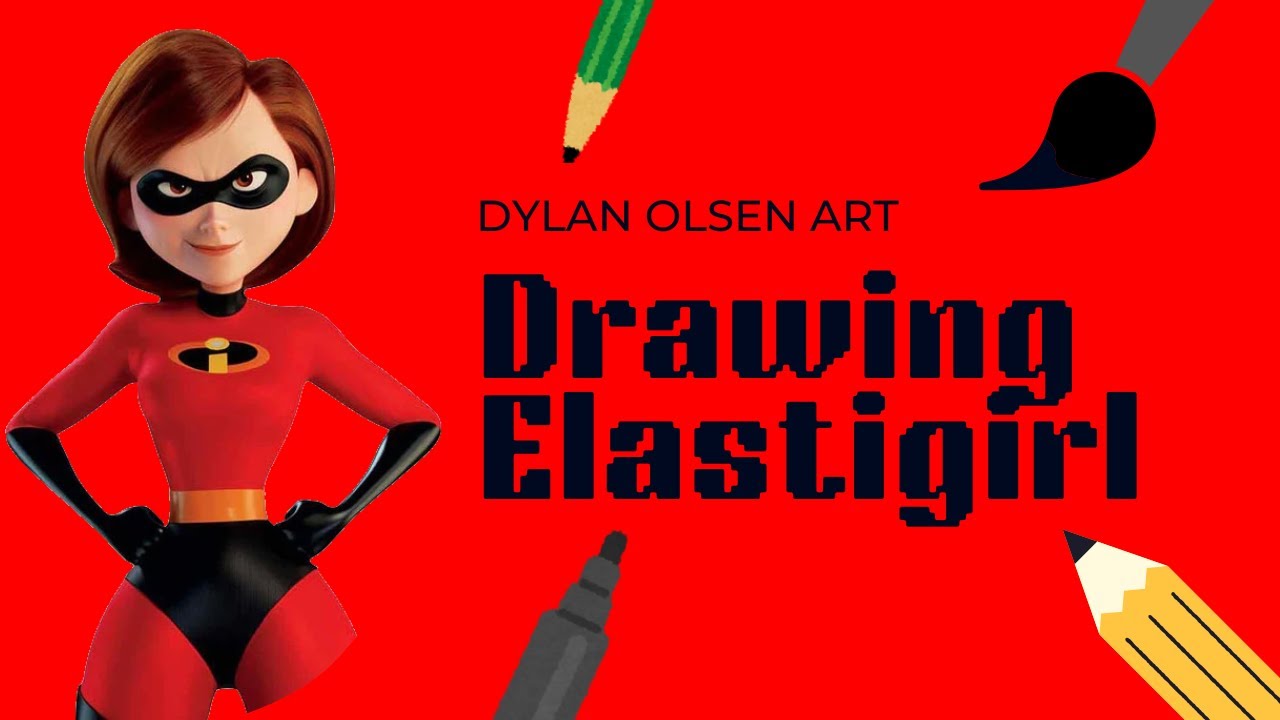 How to Draw Elastigirl from Disney and Pixar’s The Incredibles - YouTube