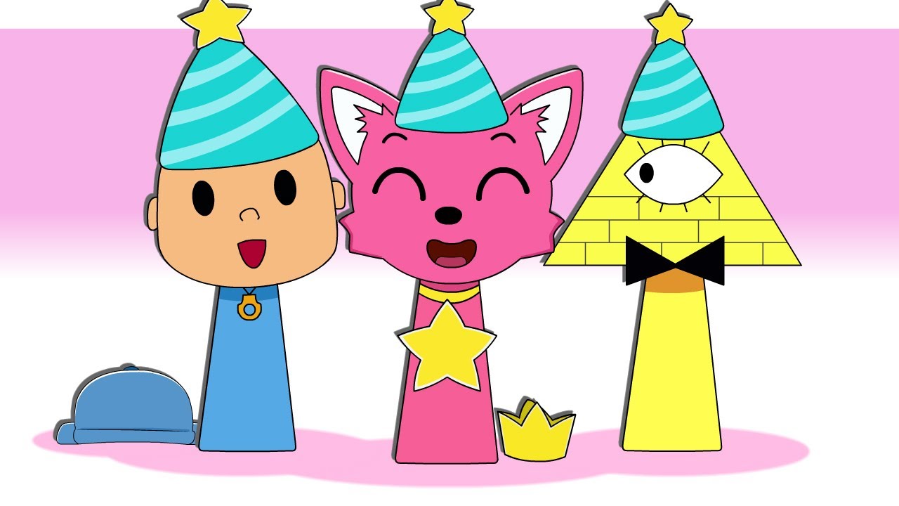 Sprunki OC All Phase - Pocoyo, Pinkfong, Bill Cipher | Compilation ...