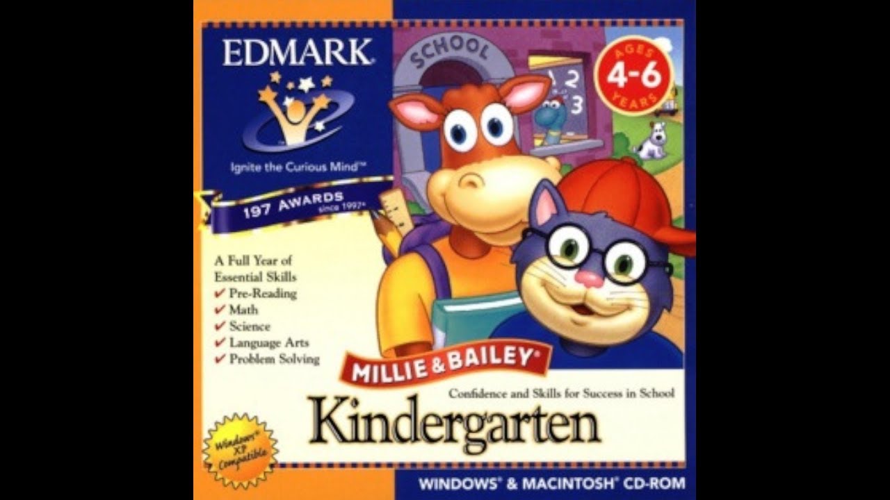 Millie & Bailey Kindergarten (1997) [PC, Windows] longplay - YouTube