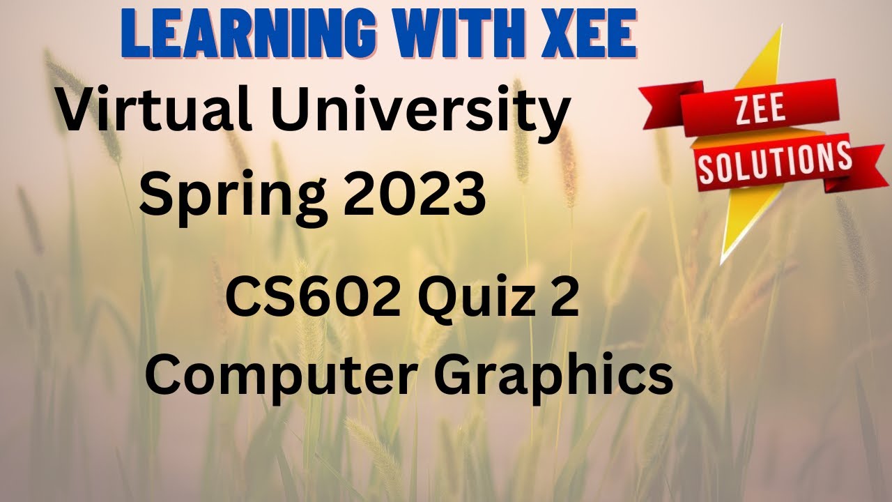 CS602 Quiz 2 Spring 2023 virtual University of Pakistan - YouTube