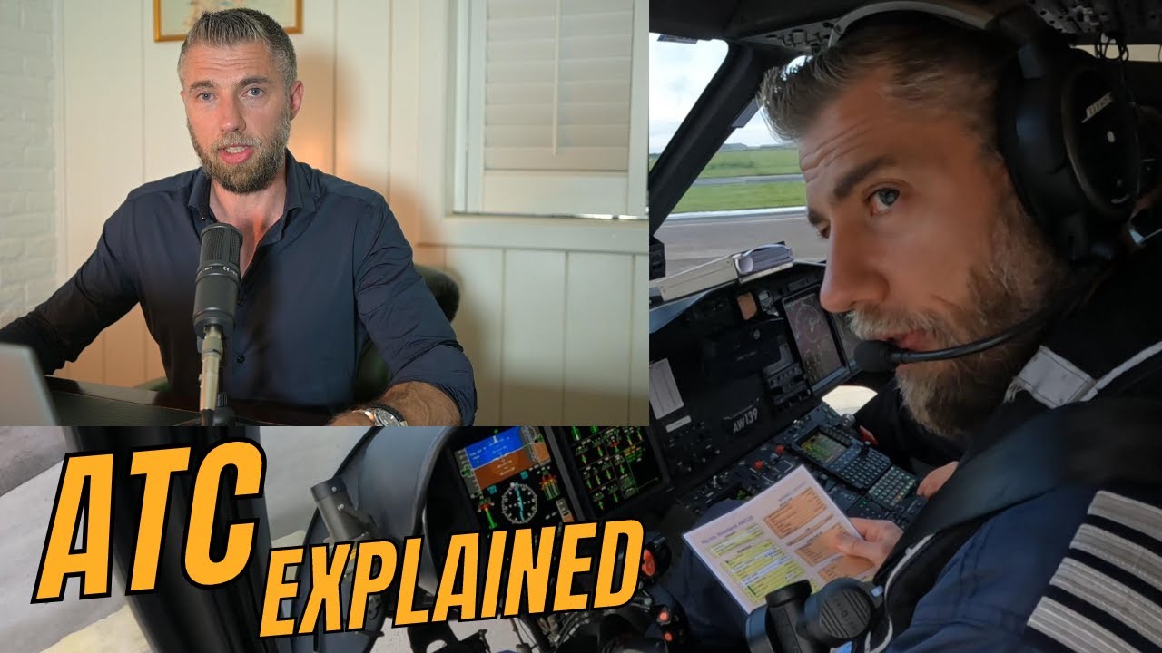 ATC communication explained. Offshore AW139 flight IFR MCC #aviation # ...