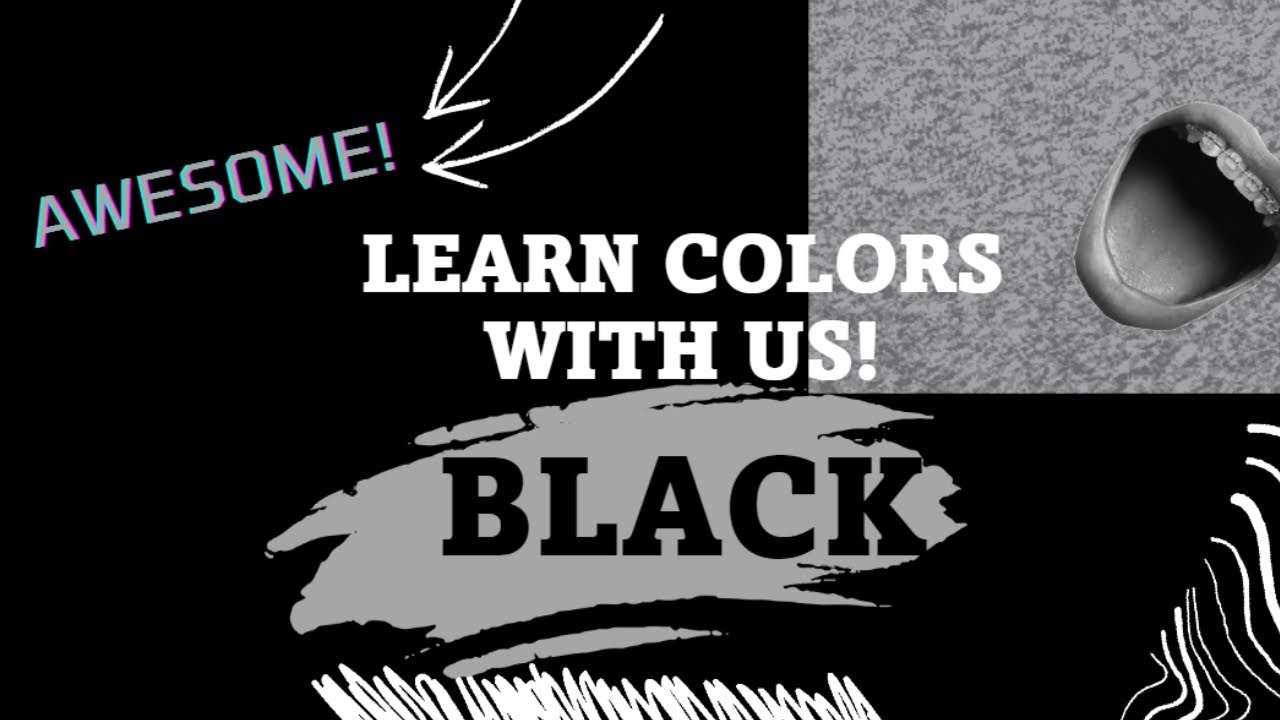 Learn Colors and Identify Objects that are BLACK! | Fun and Educational ...