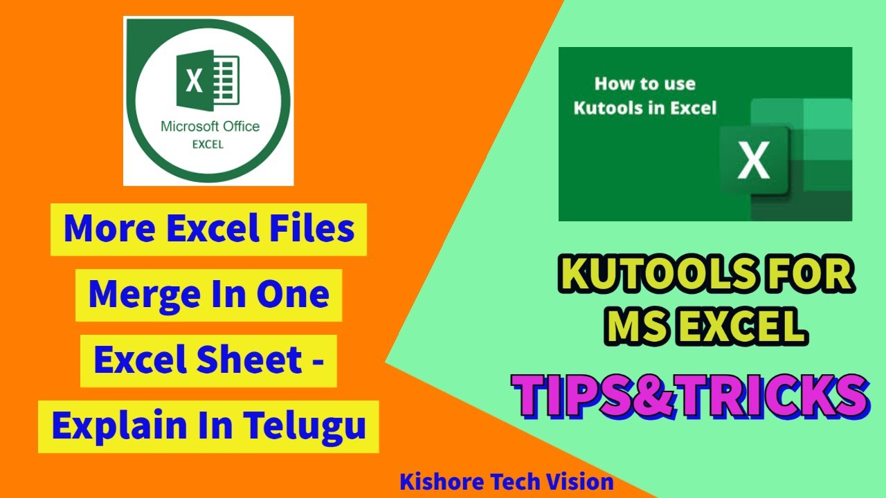 EXCEL Tips Tricks KTV More Excel Files Merge In One Excel Sheet EXCEL Tips Tricks KTV More Excel Files Merge In One Excel Sheet