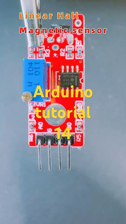 Arduino Tutorial 14:How to control LED lights using Linear Hall Magnetic sensor #arduinotutorial ...