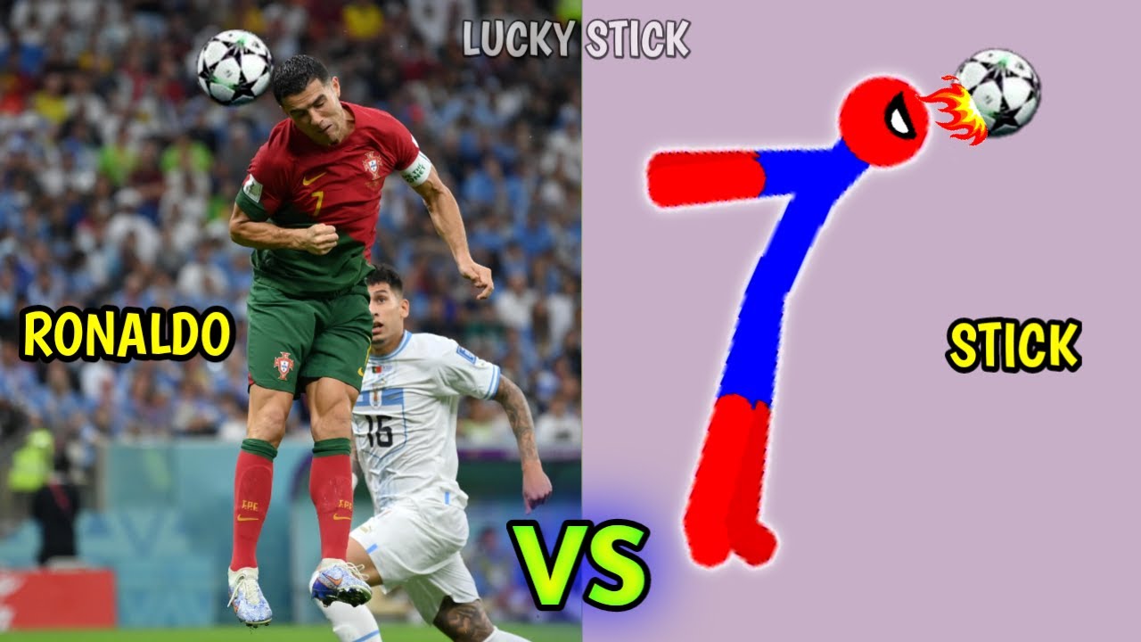 Cristiano Ronaldo vs Stickman | Stickman Dismounting funny and epic ...