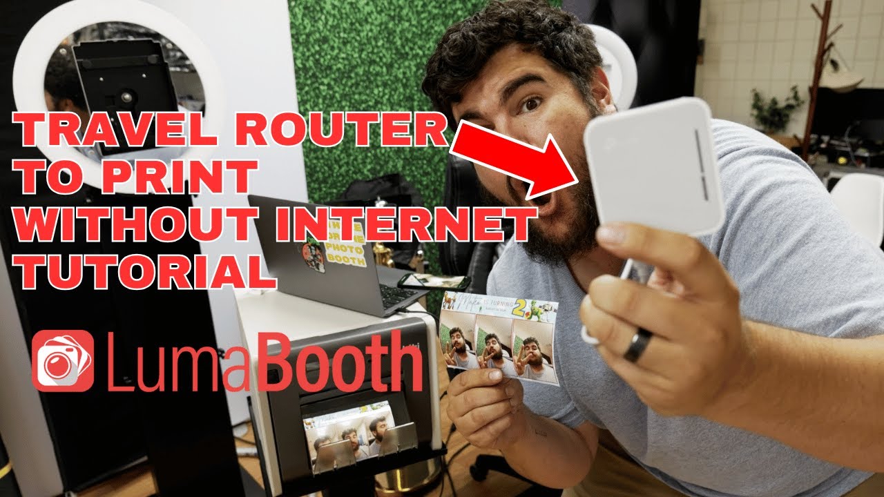 How to use a Travel Router (tp-link ac750) to print on Luma Booth ...
