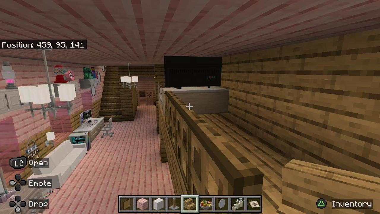 Unfinished Minecraft House Tour 🌸 - YouTube
