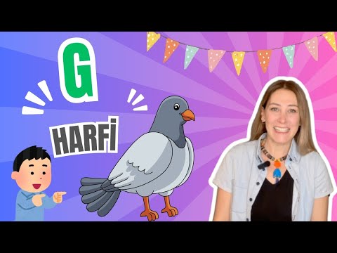 G HARFİ Harfleri Öğreniyorum I Tudu Öğretmen